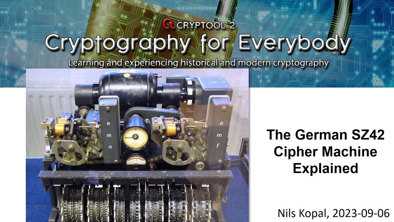 The German SZ42 Cipher Machine Explained - YouTube