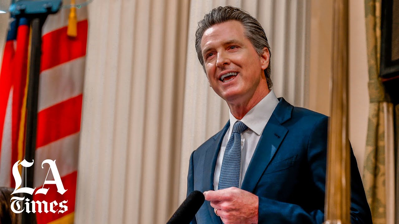 California's homelessness crisis 'a disgrace,' Gov. Gavin Newsom says ...
