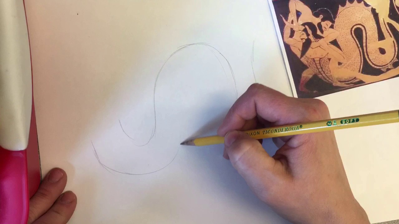 Greek mythology zentangle - YouTube