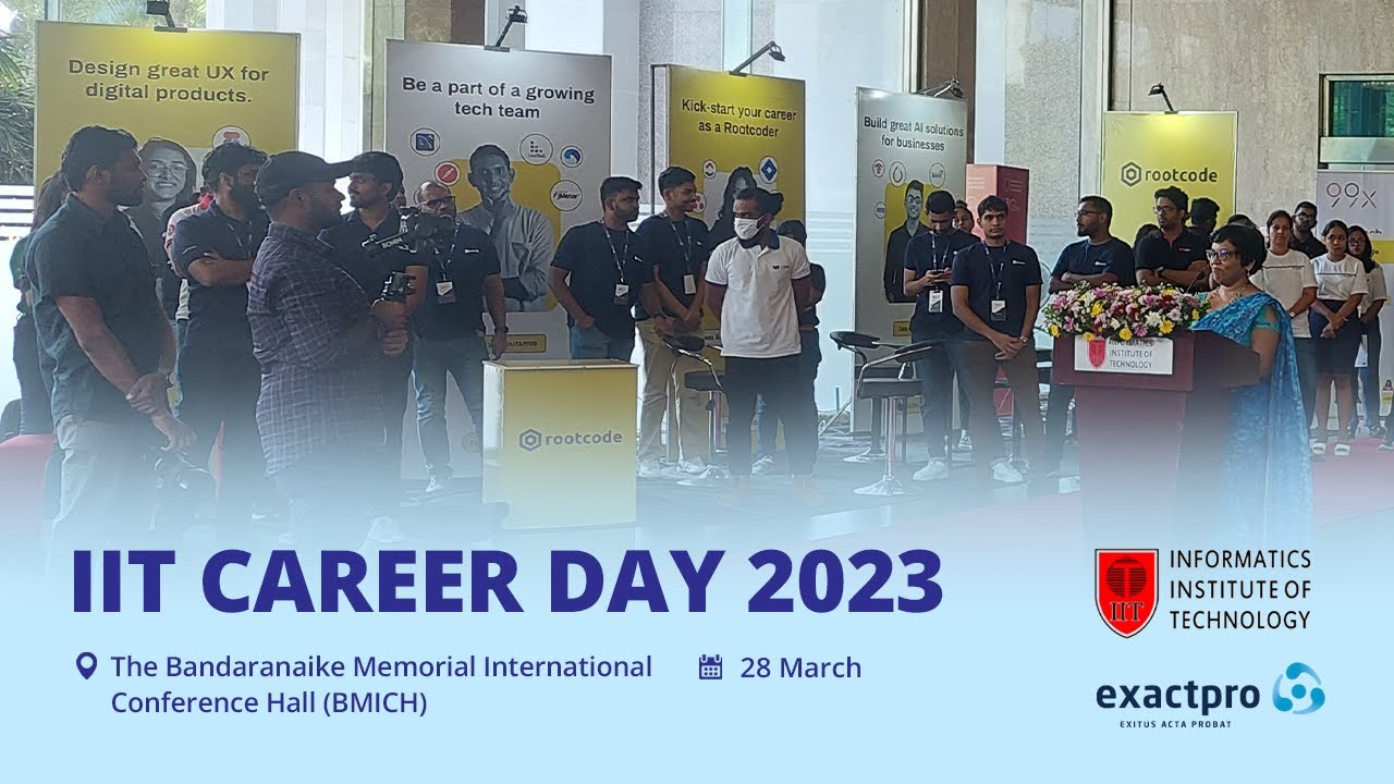 IIT Career Day 2023 in Colombo, Sri Lanka - YouTube