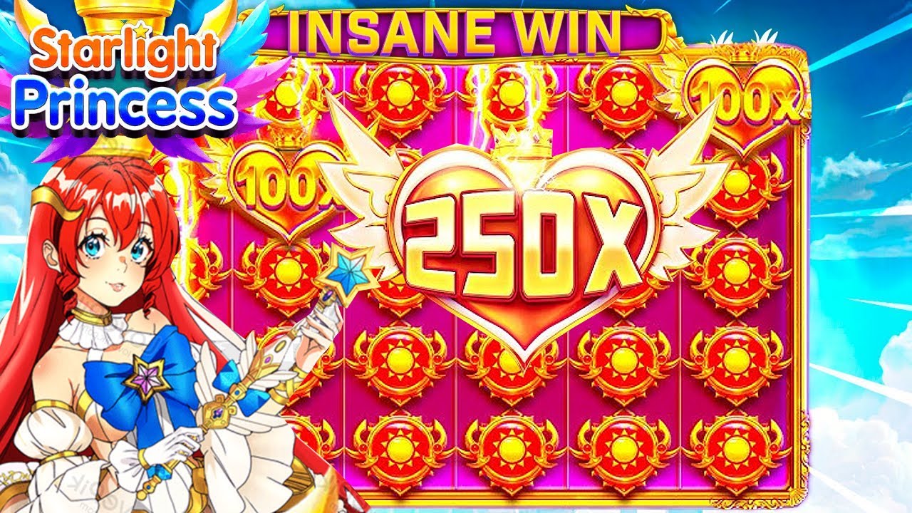 HE HIT THE STARLIGHT PRINCESS MAX WIN ON A BASE GAME SPIN! - YouTube