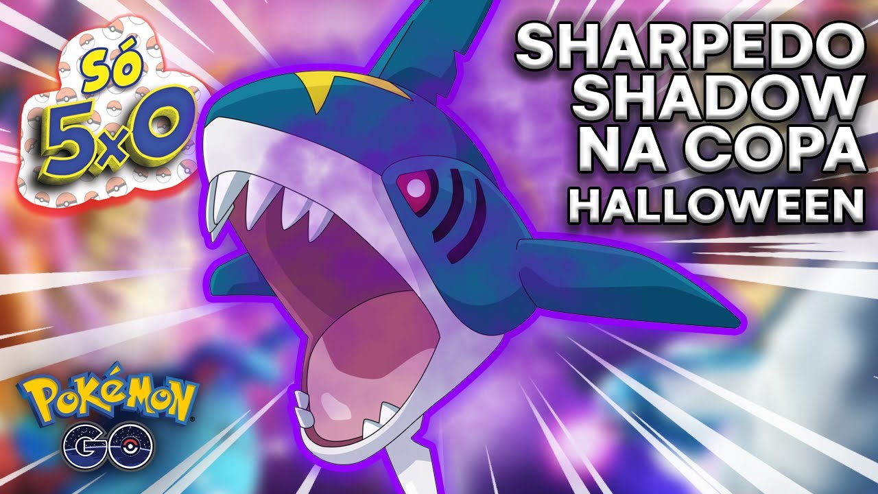 SHARPEDO SHADOW FAZENDO 5X0 NA COPA HALLOWEEN - YouTube