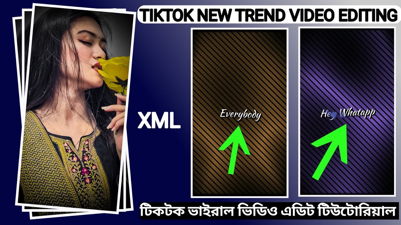 Hey WhatsApp Everybody Xml video editing tutorial | tiktok new trend hey WhatsApp everybody xml ...