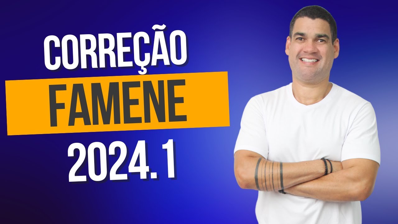 FAMENE 2024.1 | FÍSICA | PARTE 2 |CORREÇÃO - YouTube