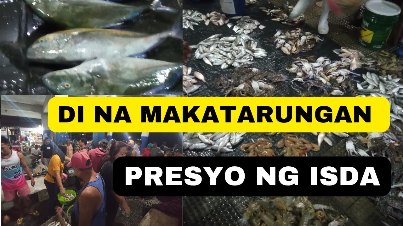 DINADAYONG FISH TERMINAL KAHIT MAHAL ANG PRESYO |JULUGAN TANZA - YouTube