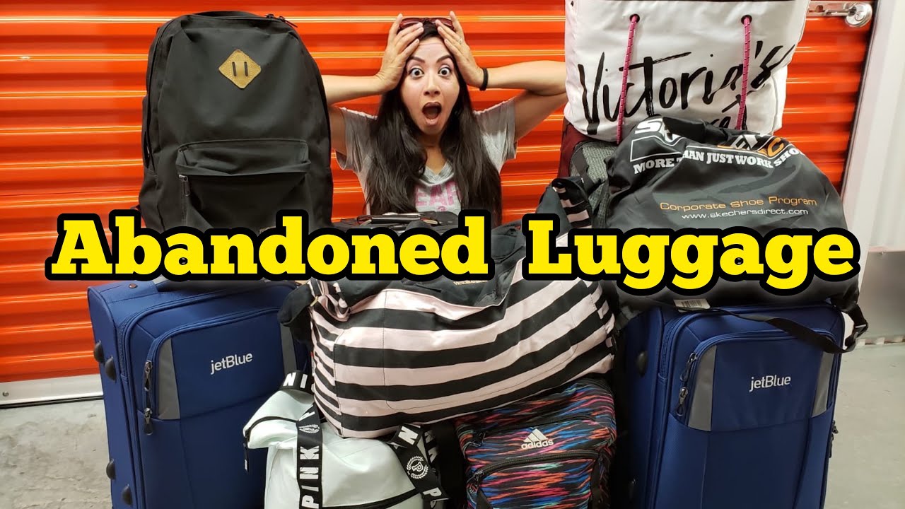 SO MUCH ABANDONED LUGGAGE / I Bought An Abandoned Storage Unit ...