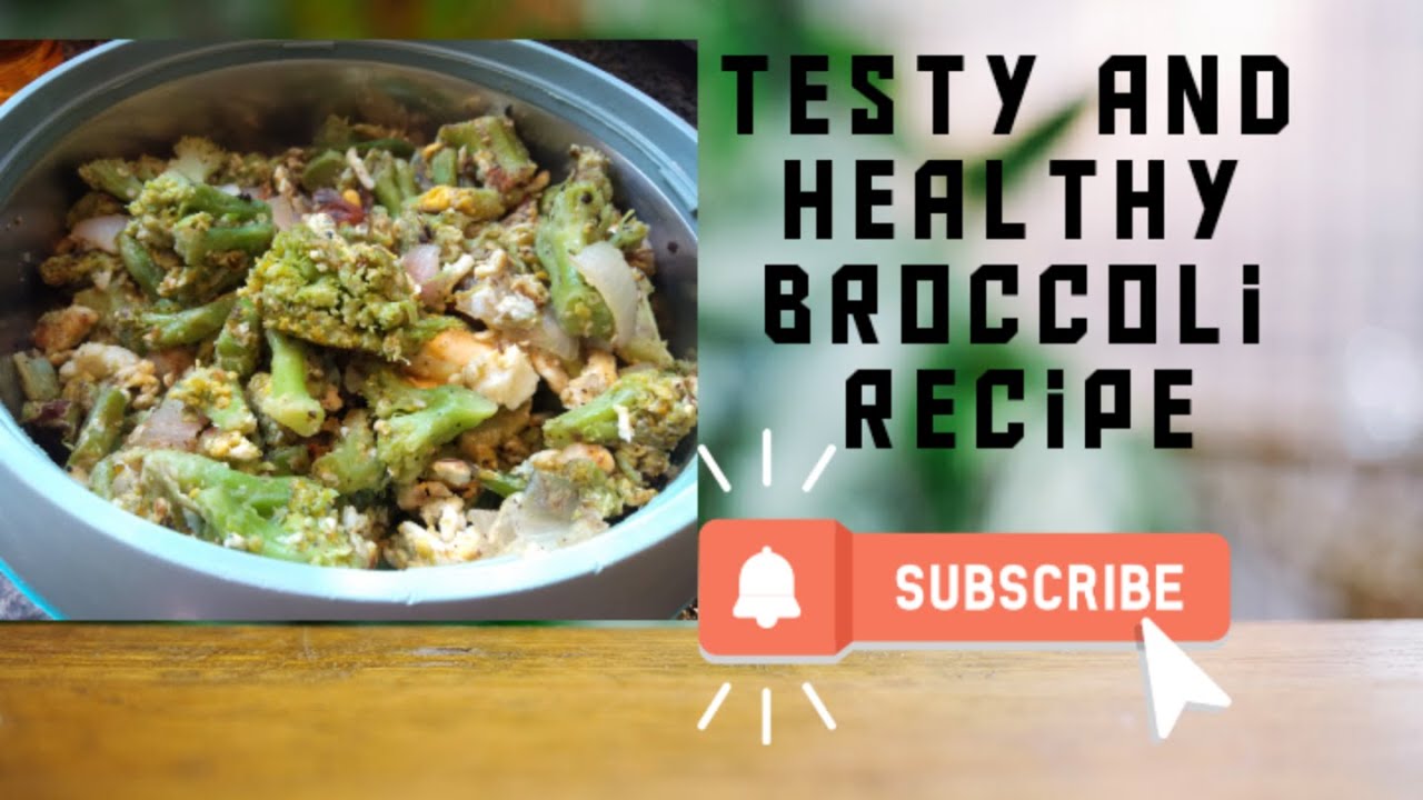 Pranami's vlog#testy healthy broccoli recipe 😋 - YouTube