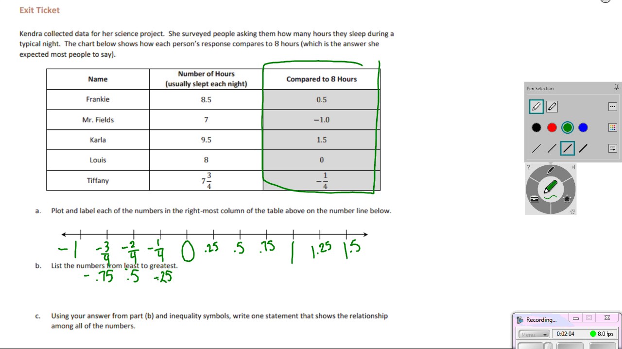 6th grade module 3 lesson 10 - YouTube