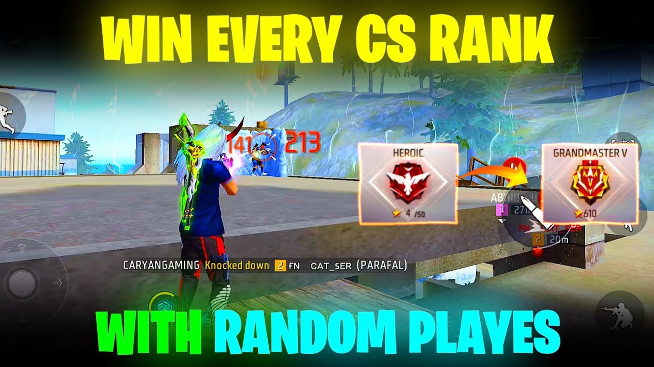 How To Win Every CS Rank With Random Players | Clash Squad Ranked Tips ...