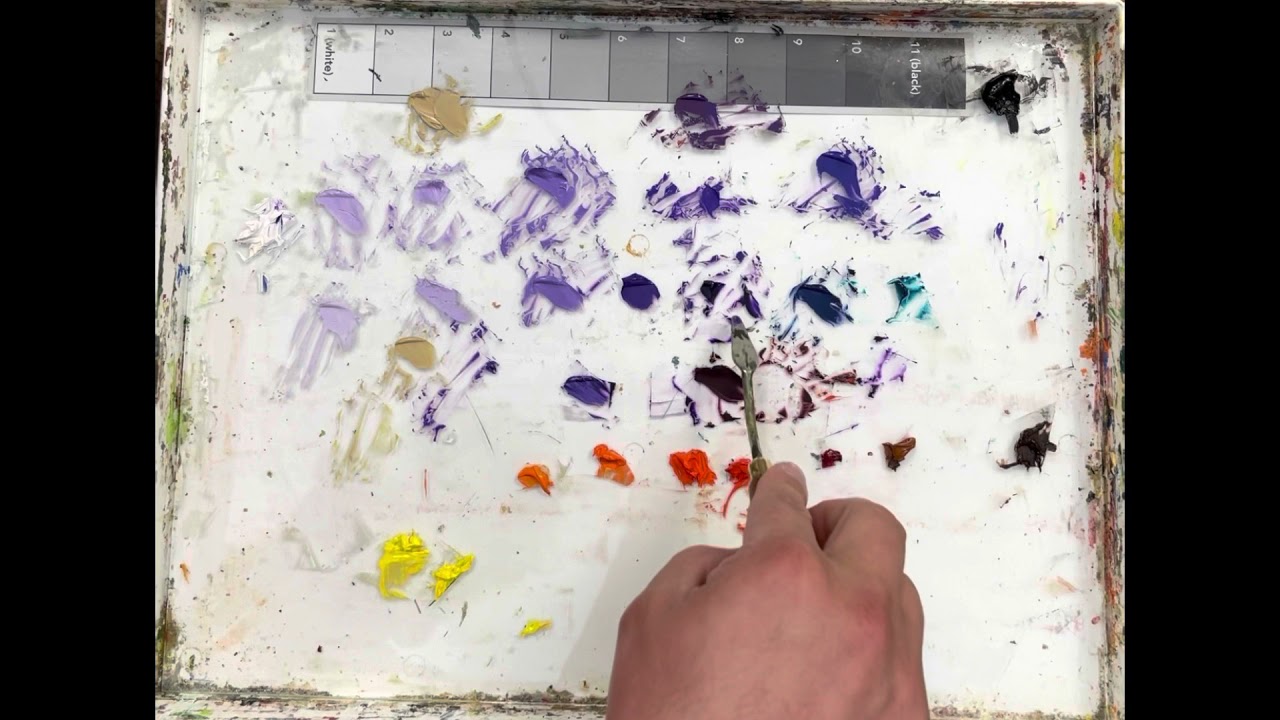 Pigment Highlight - Williamsburg’s Provence Violet Bluish - YouTube