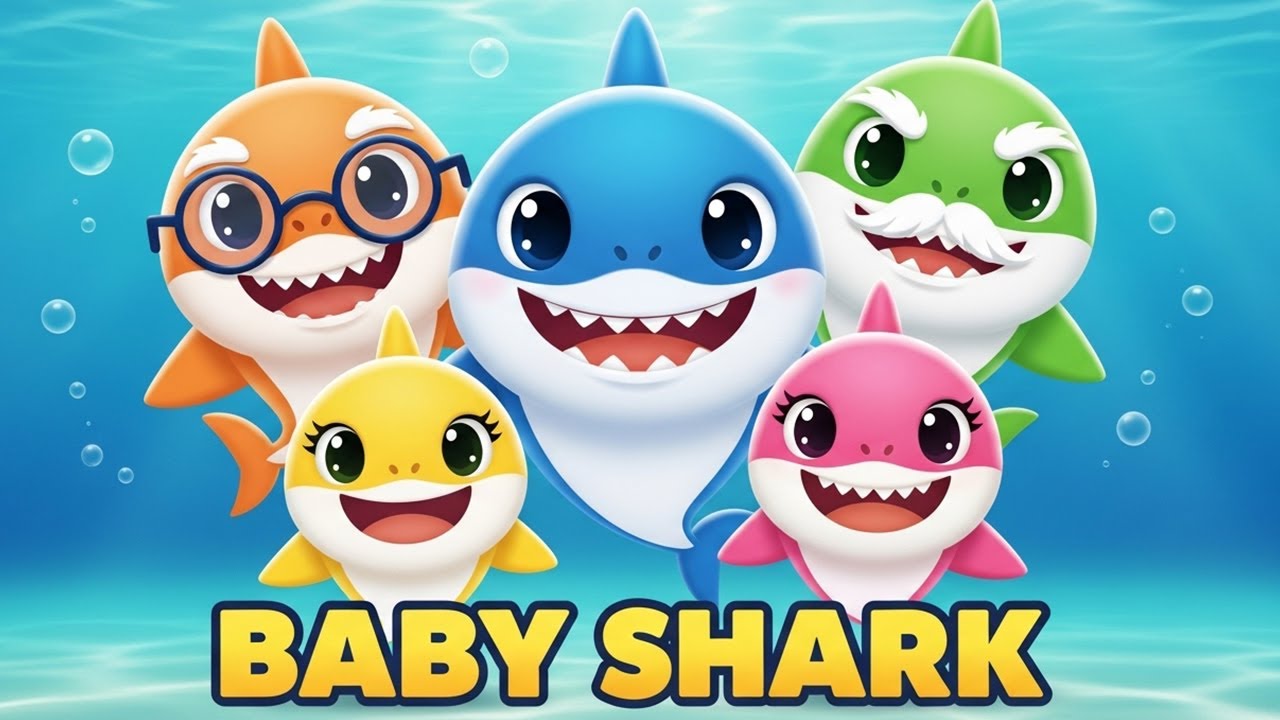 Baby Shark Ocean Dance – Kids Music Video Compilation - YouTube