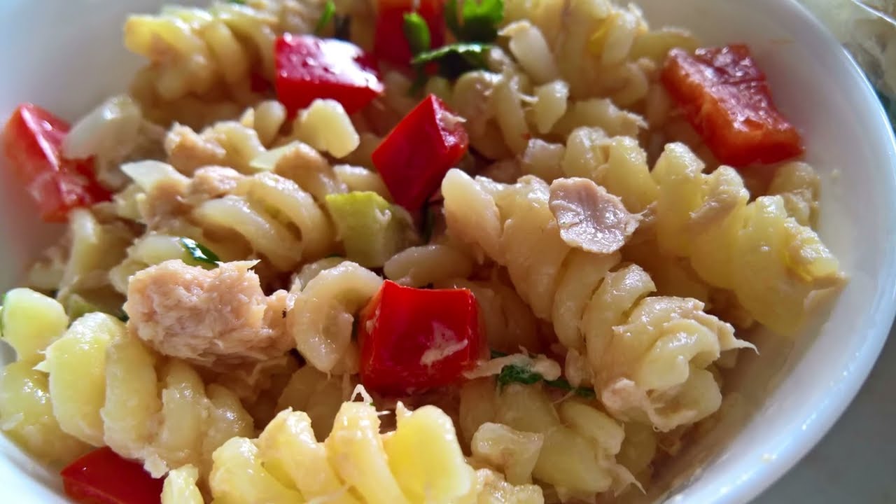 Makarone sa tunjevinom/Brz i ukusan obrok - YouTube