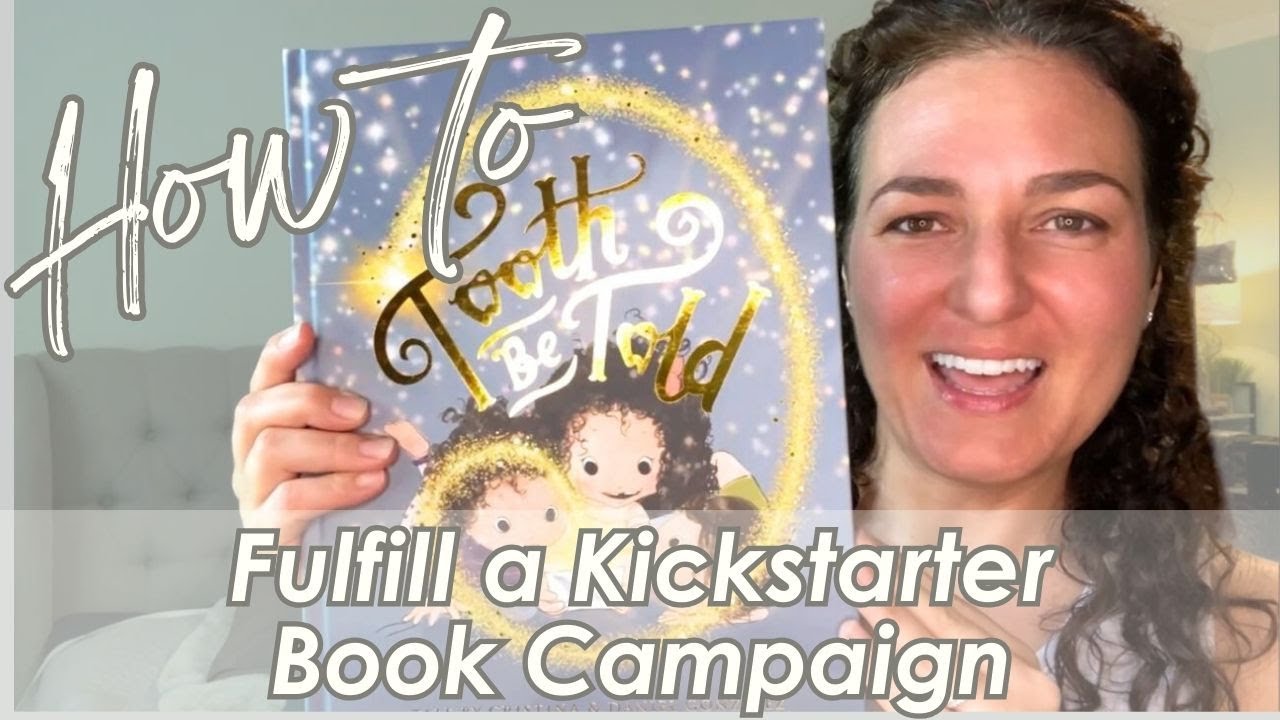How to Fulfill a Kickstarter Book Campaign Part 1 - YouTube