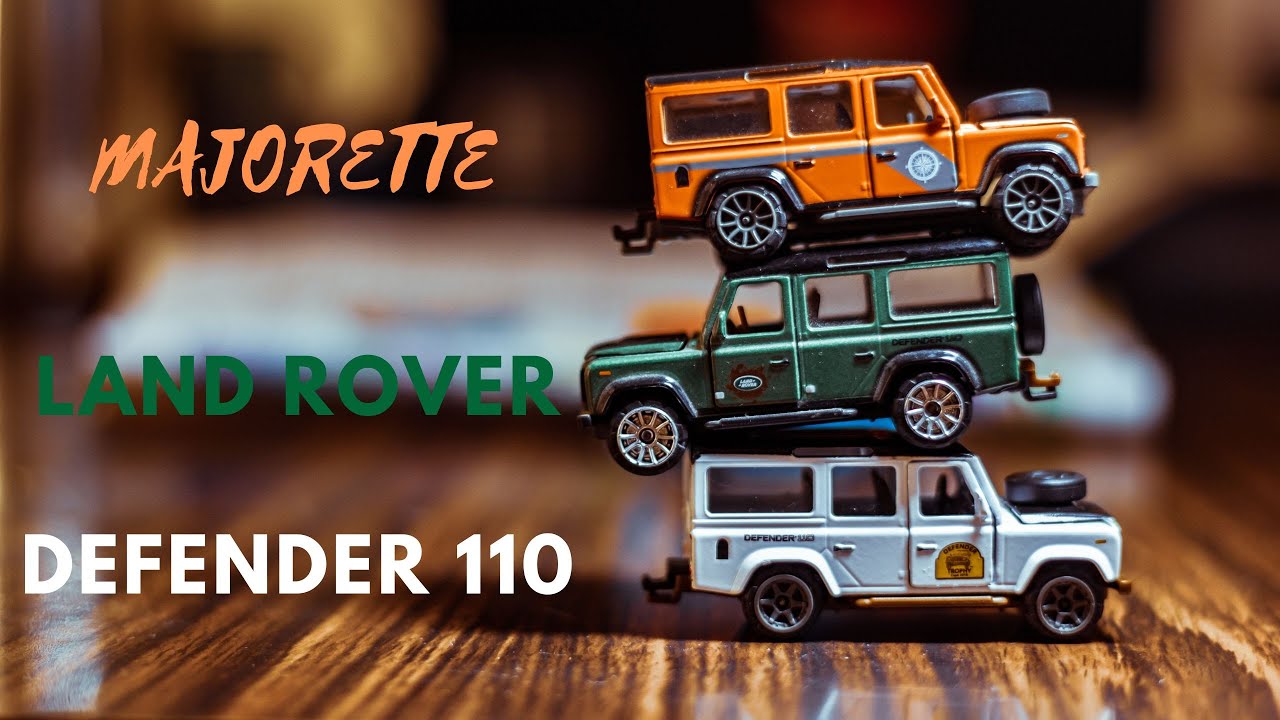 Majorette Land Rover Defender 110 - YouTube