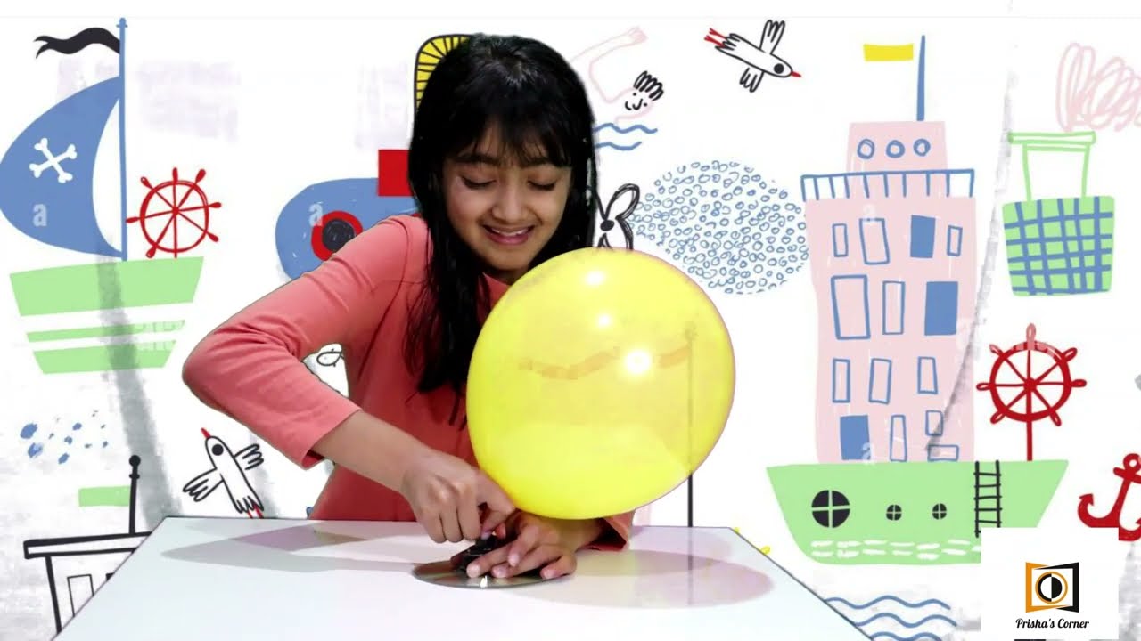 Easy Science experiment for Kids - Balloon Hovercraft - YouTube