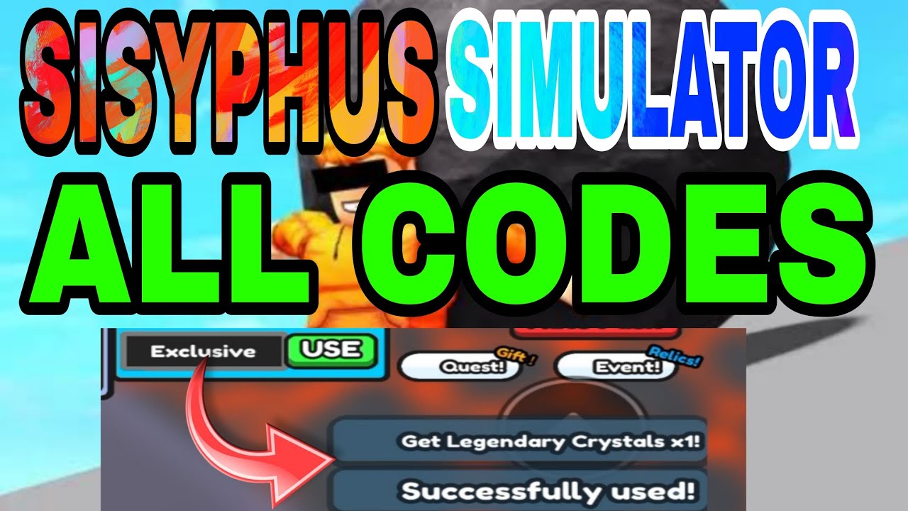*NEW* ALL CODES FOR Sisyphus Simulator IN JUNE 2024 ROBLOX Sisyphus Simulator CODES - YouTube