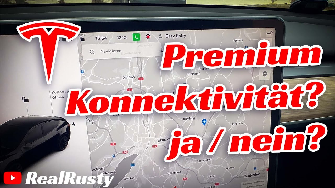 Lohnt sich das Tesla Premium Konnektivität Abo? - YouTube
