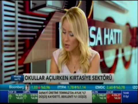8 Eylül 2016 Bloomberg HT Piyasa Hattı – Adel Kalemcilik Genel Müdürü Evrim Hizaler