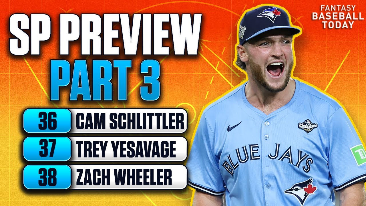 2026 Starting Pitcher Preview Part 3! Rankings, ADP & Deep Sleepers ...