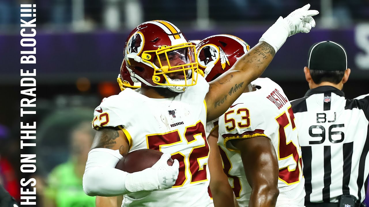 BEST Trade Scenario For Redskins LB Ryan Anderson Or Should They Keep ...