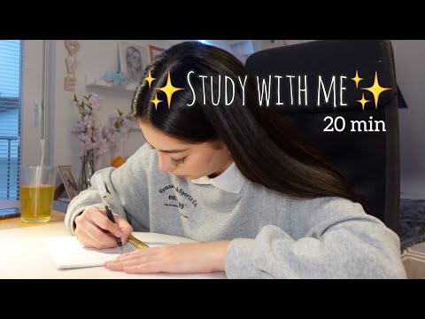 study with me (zusammen lernen)✨🦋