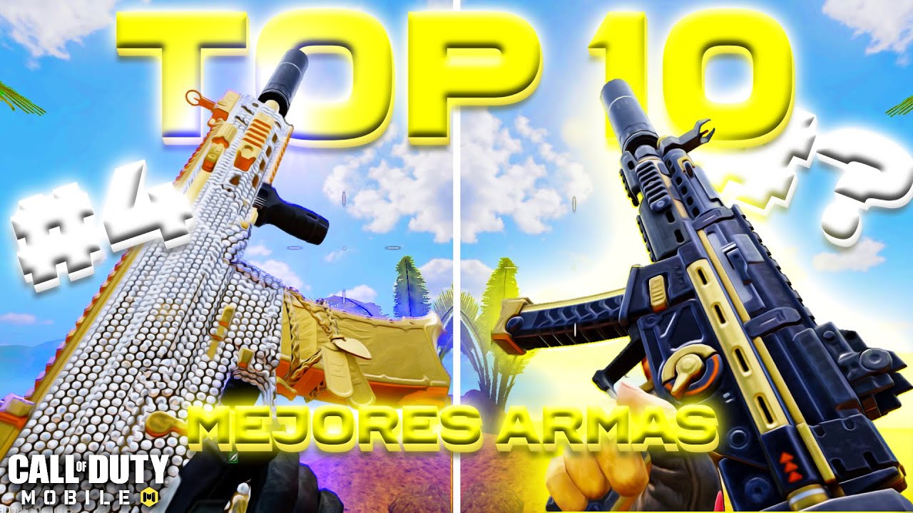 TOP 10 ARMAS en CODM T3 Rush - YouTube