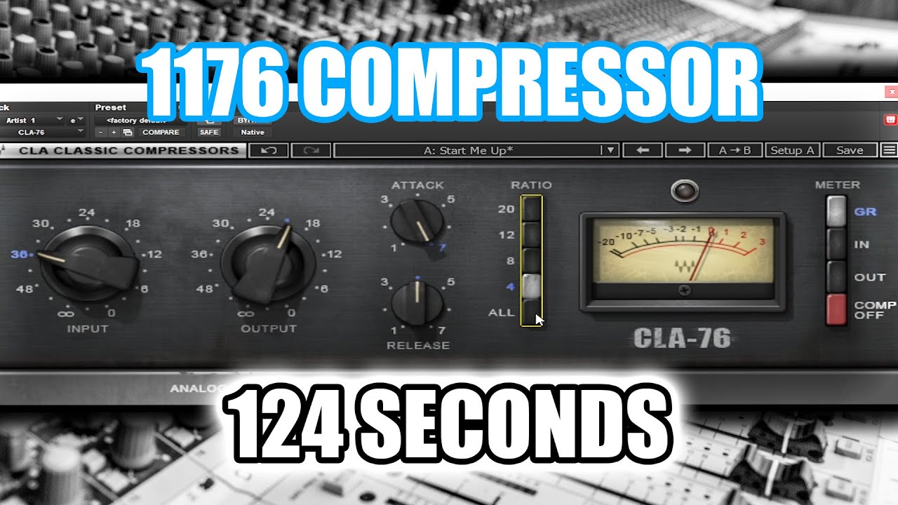 How To Use An 1176 Compressor On Vocals In 124 Seconds - YouTube