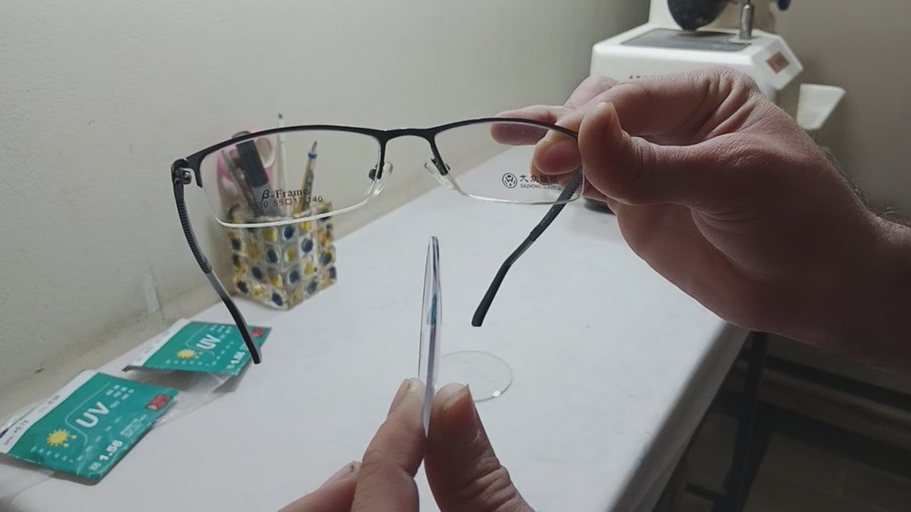 half rim frames fitting tips and tricks | star optical glass fitting ...
