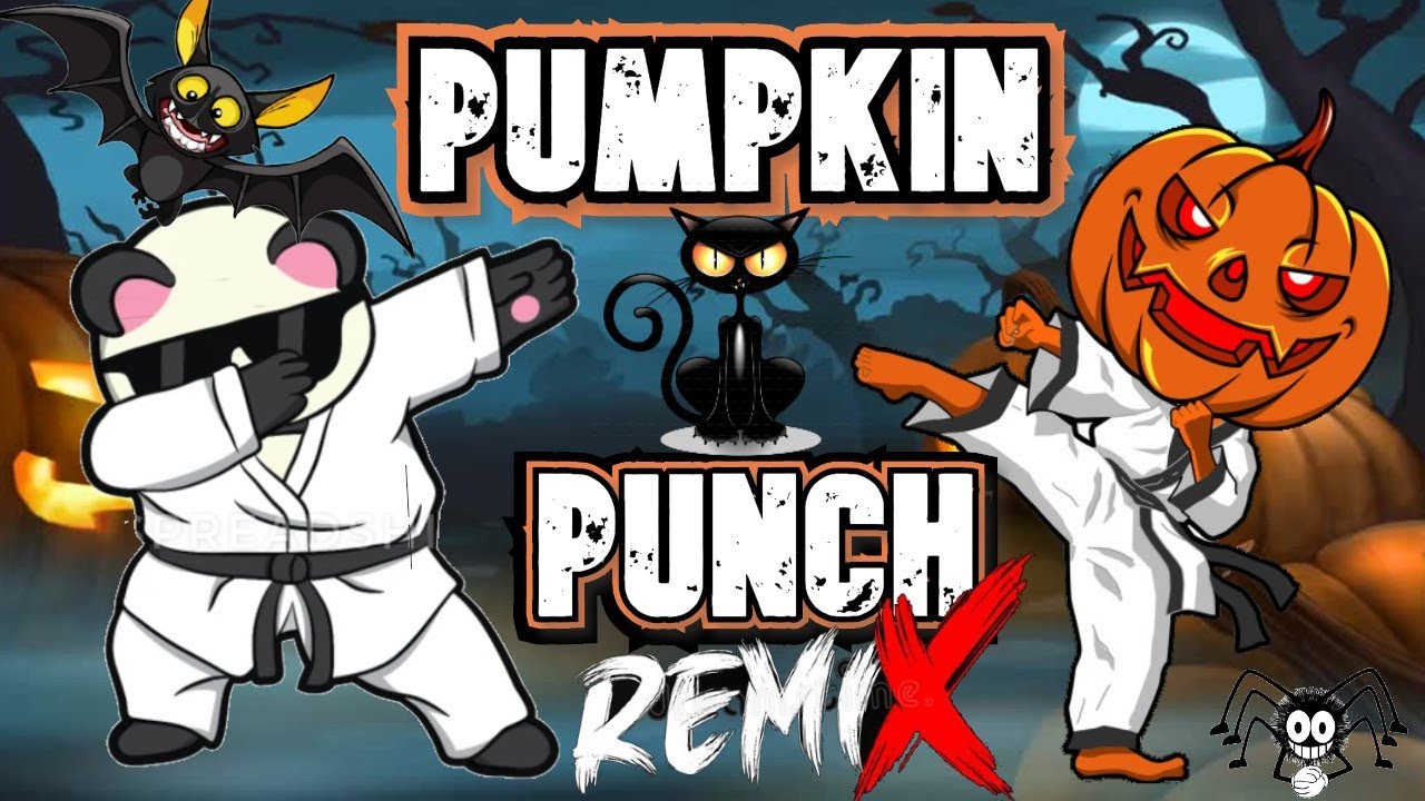 Pumpkin Punch Remix (Halloween Karate - Video Game Workout) - YouTube