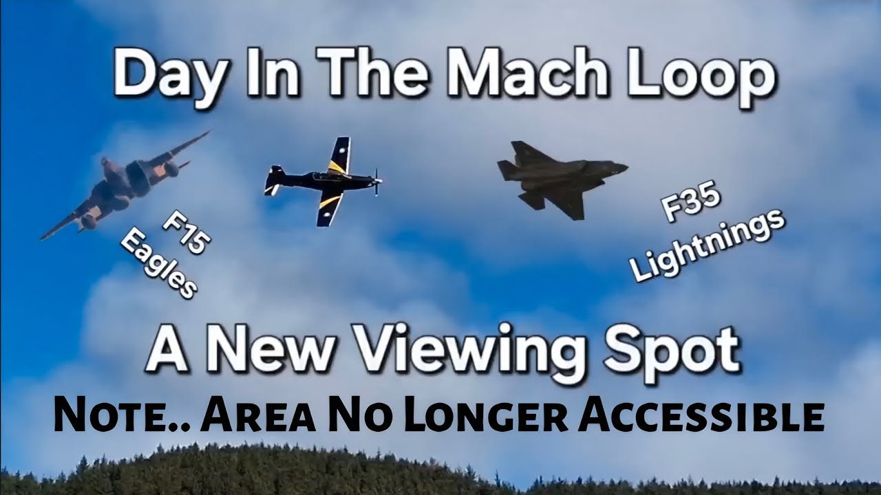 Amazing Mach Loop...Another great day viewing low flying military ...