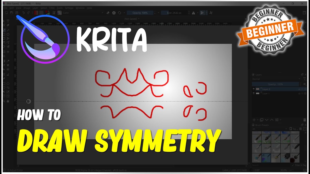 Krita How To Draw Symmetry YouTube krita-how-to-draw-symmetry-youtube
