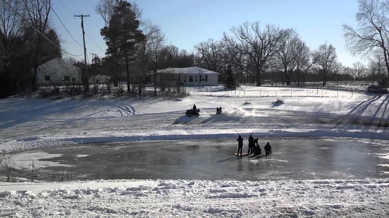 Michigan Snow Chariot Races 2013 - YouTube