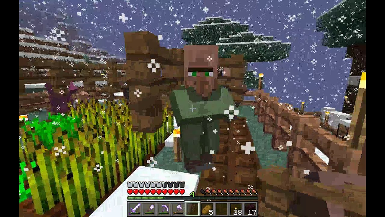 Minetown Villigers | Minecraft ep 1 - YouTube