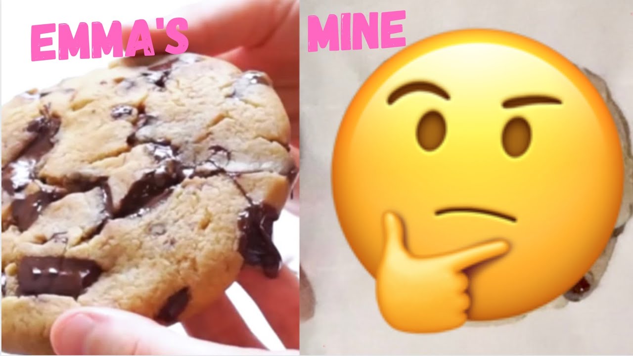 TRYING EMMA'S GOODIES 1 MINUTE MICROWAVE CHOCOLATE CHIP COOKIE - YouTube