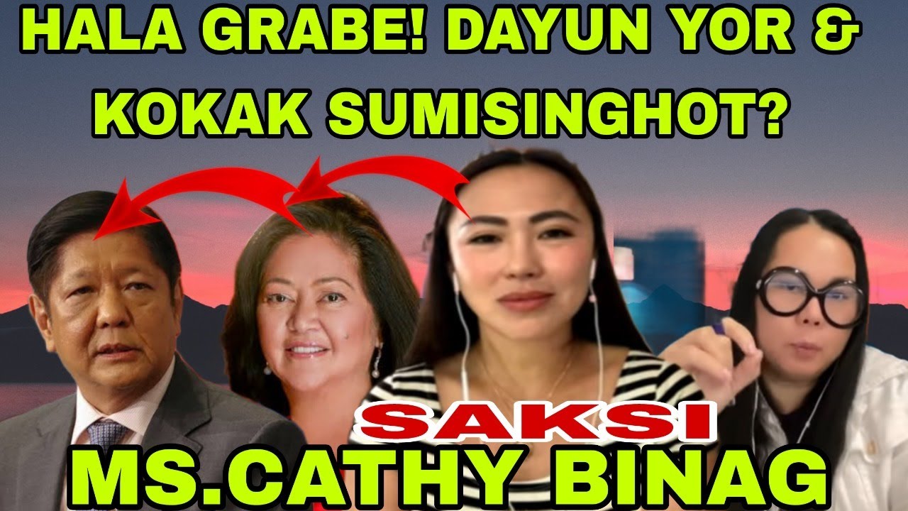 MS. CATHY BINAG NASAKSIHAN SUMISINGHOT SI DAYUN YOR AT KOKAK? - YouTube