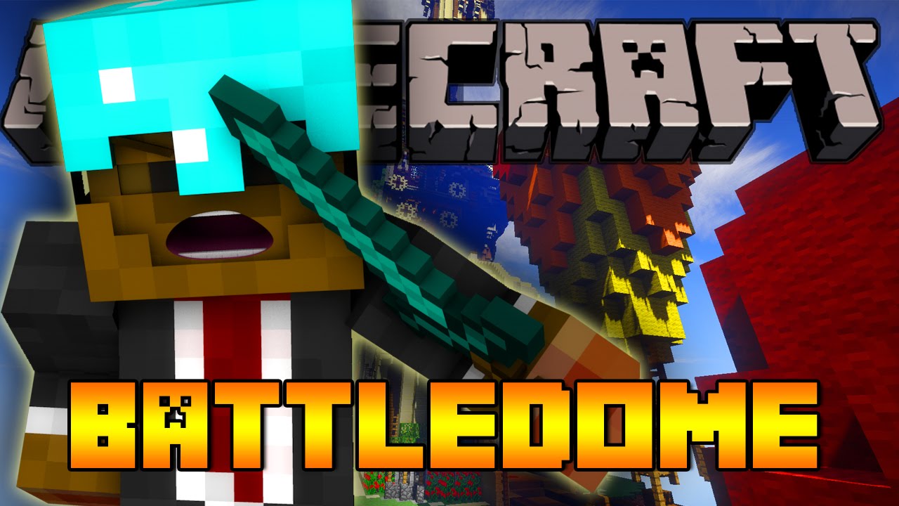 Minecraft BATTLEDOME Red Vs Blue (6 VS 6) PVP Minigame | JeromeASF ...