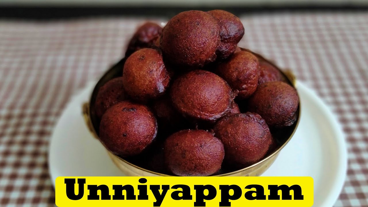 Unniyappam | Sweet Paniyaram In Tamil | நெய்யப்பம் | உன்னியப்பம் ...