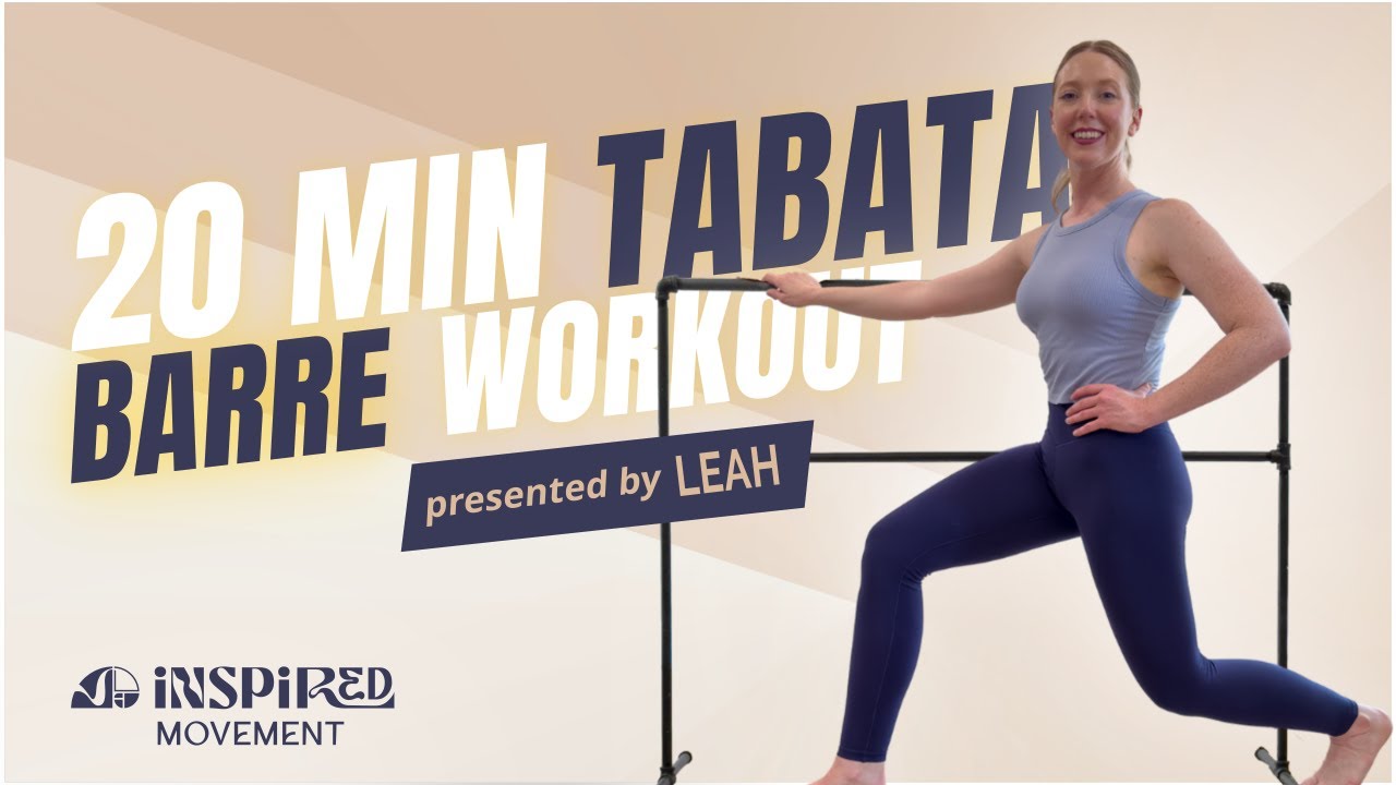 20 - Minute Tabata | Barre Workout - YouTube