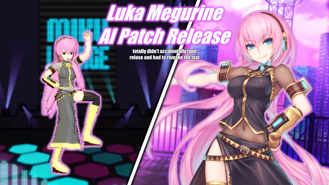 MUGEN AI Patch Release: Luka Megurine by Dissidia - YouTube