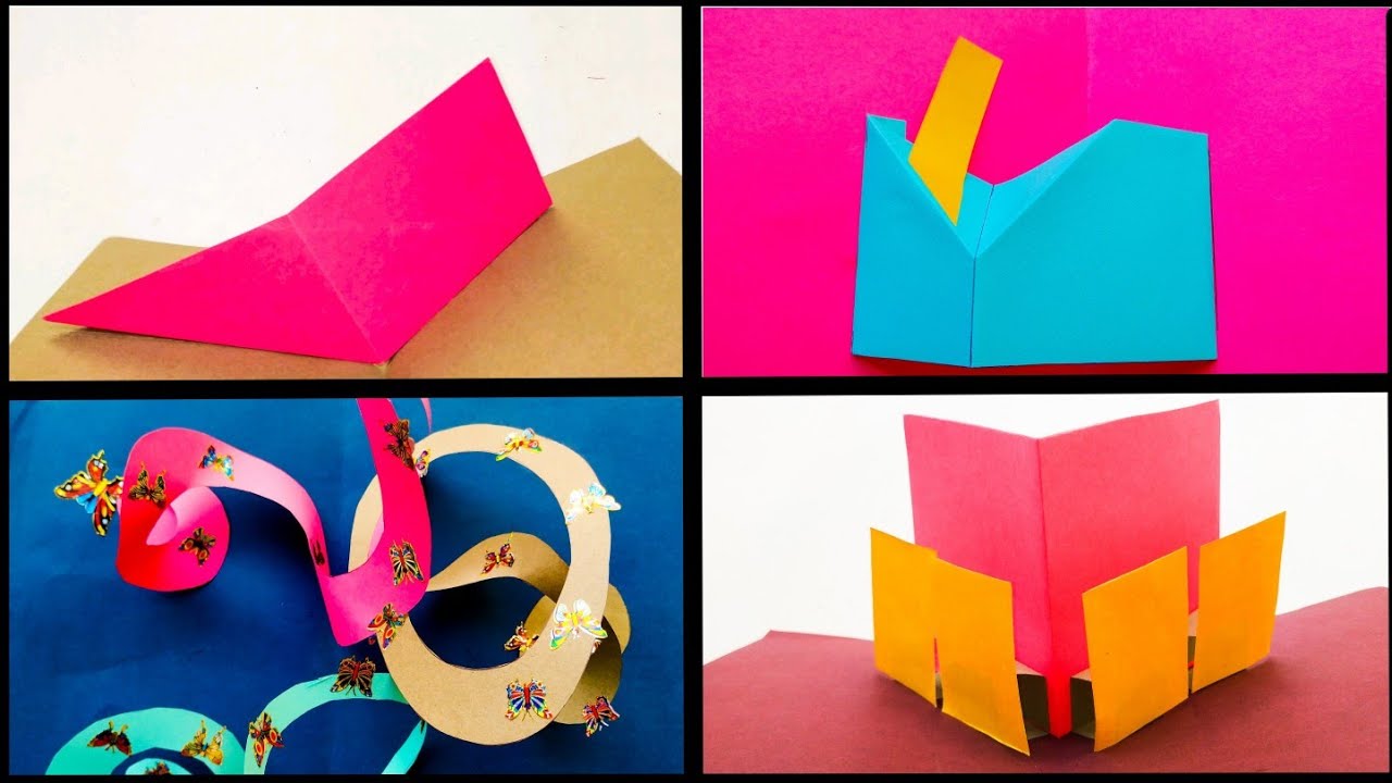 Pop Up Tutorial 11 | 3D Pop Up Craft | Pop Up Craft | Pop Up Card |Easy ...