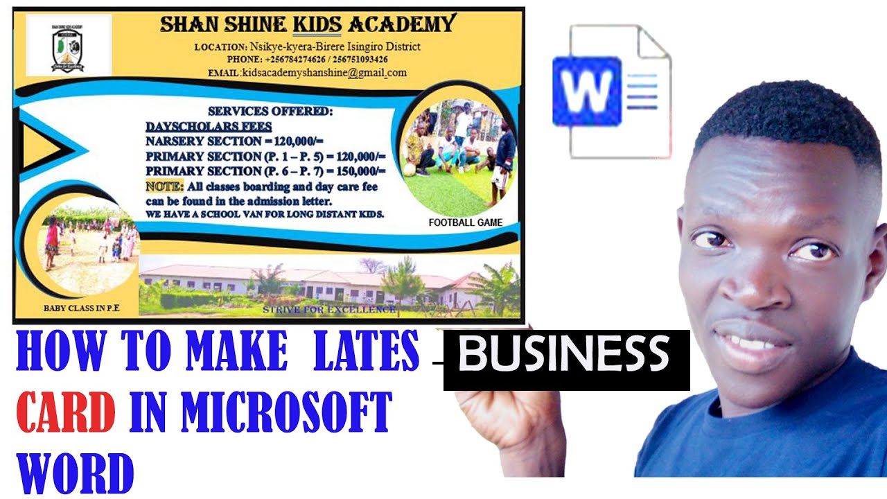 how to make a procure in micrsoft word - YouTube