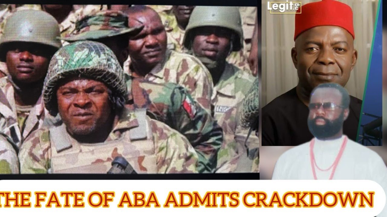 You won't believe what the army is doing in Aba right now - YouTube