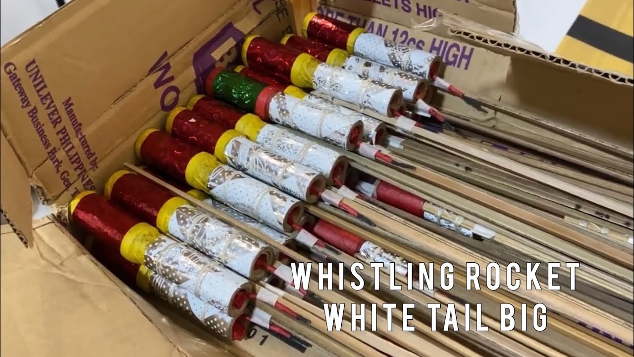 Whistle Rocket with Silver Tail Big by @xfirement2515 - YouTube