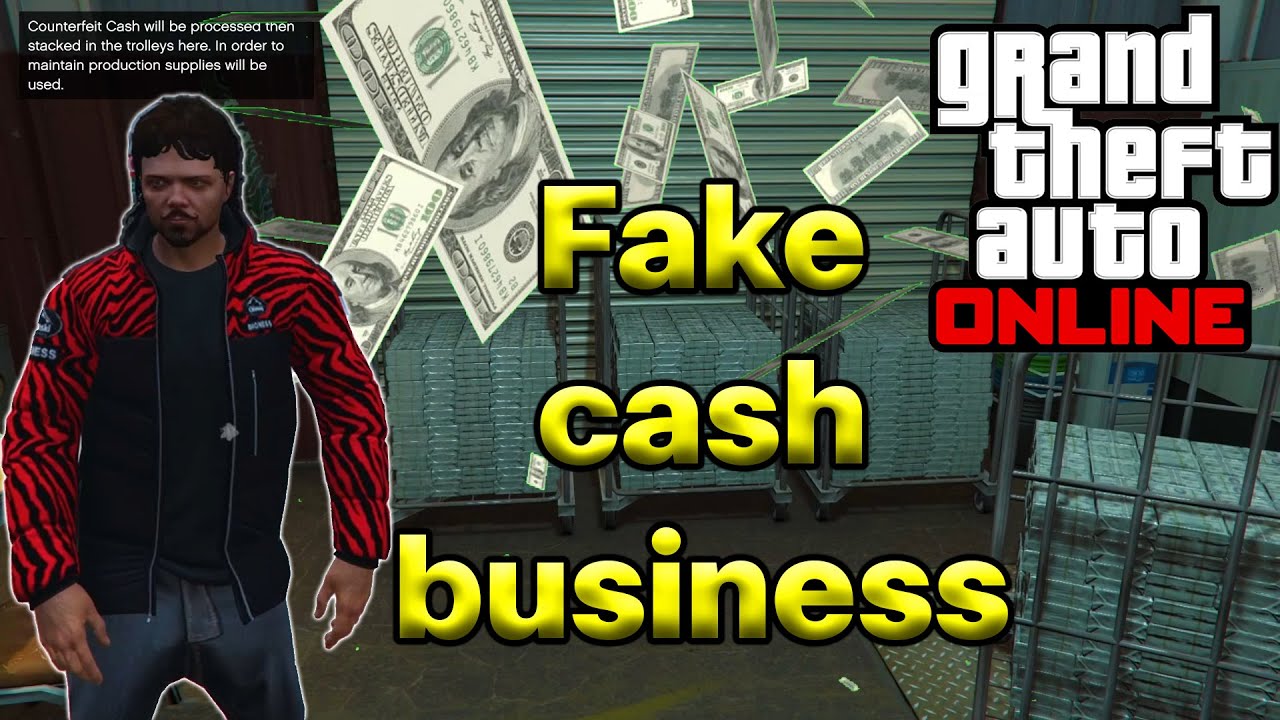 I Start my Fake Cash Making Business in GTA 5 Online Mode | Xstroz ...