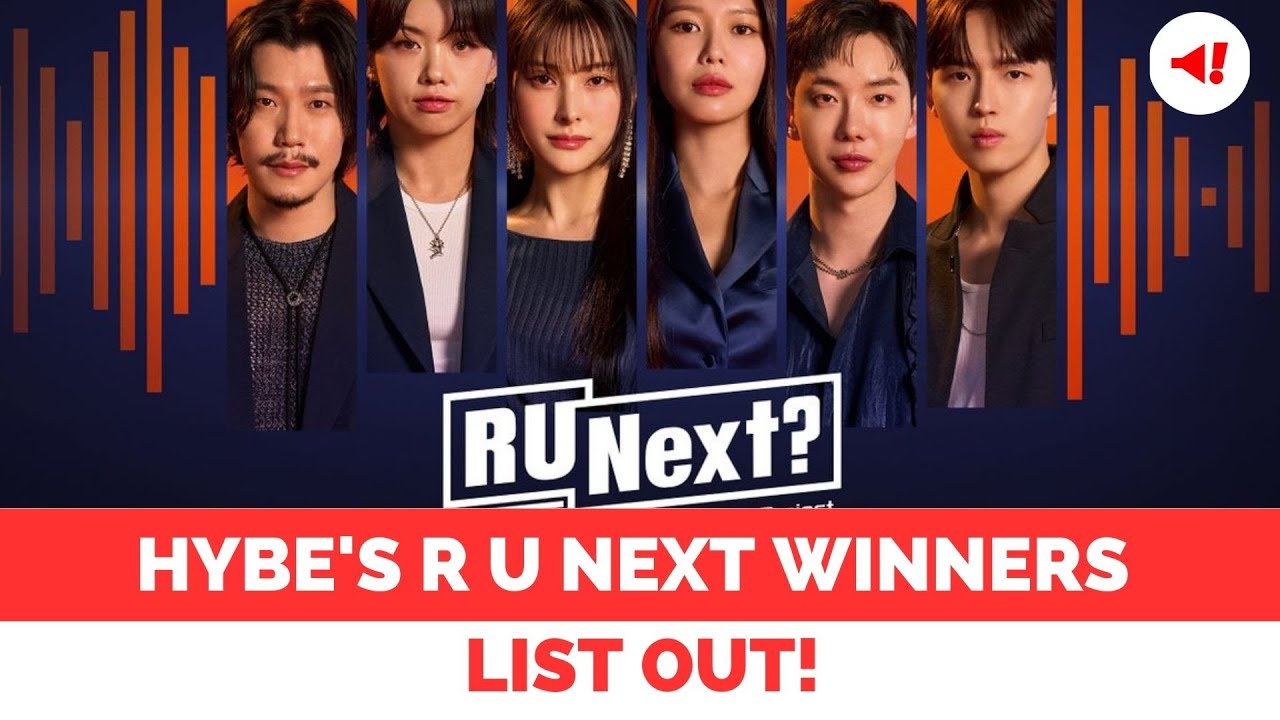 HYBE's R U Next Winners Selected: Jiwoo and Jeemin Not Part of New Girl ...