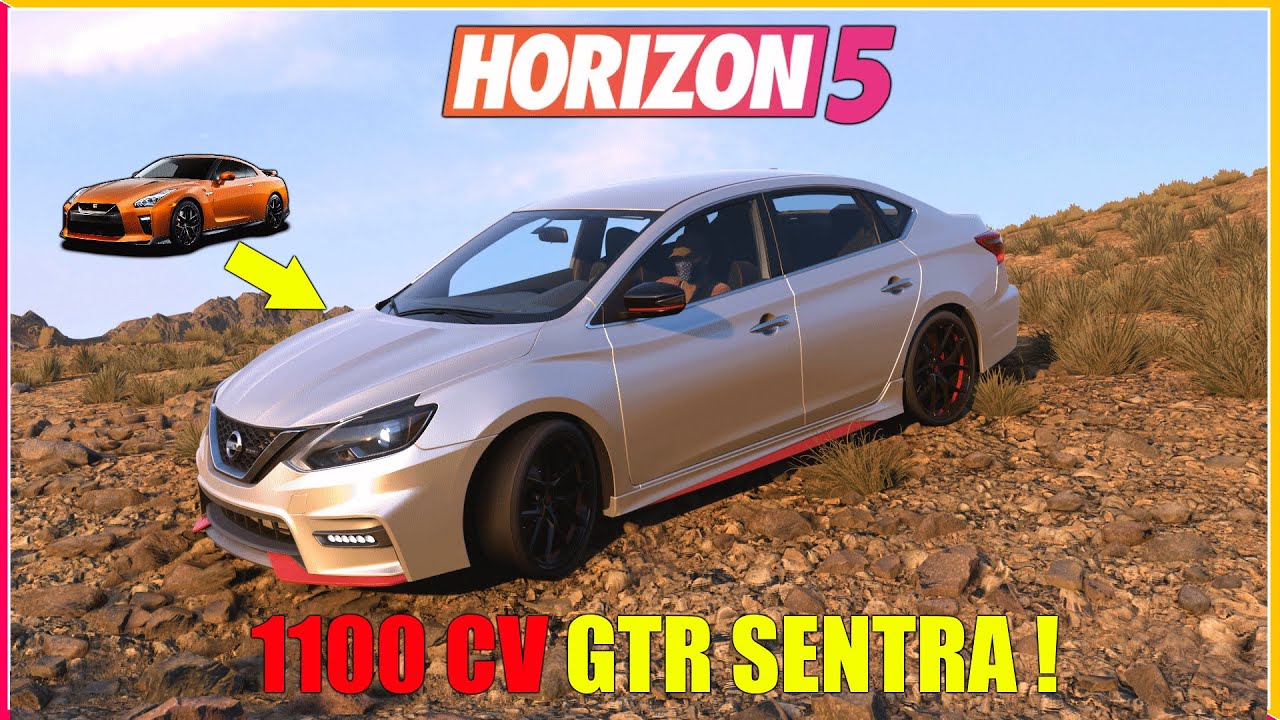 Forza Horizon 5 : GROS SWAP sur la NISMO NISSAN SENTRA - YouTube