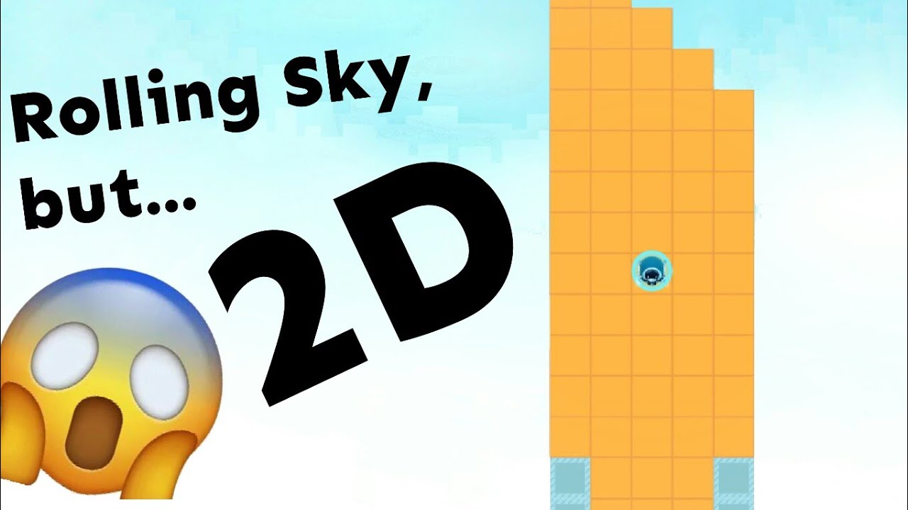 Rolling Sky, but it's 2D Game | RS Mod by sqdl_ - YouTube