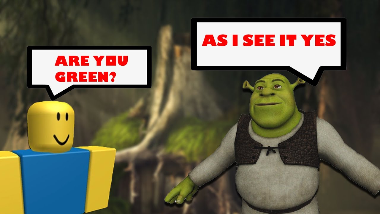 Let SHREK decide your fate... (Roblox game showcase) - YouTube
