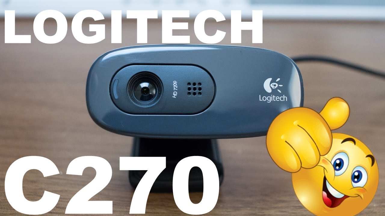 Logitech C270 UNBOXING and TEST Budget Streaming Webcam - YouTube