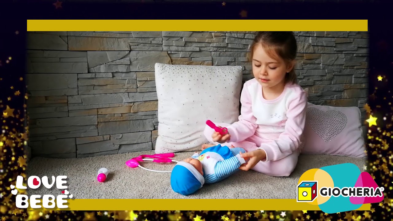 Love Bebè - Set Dottore con Accessori - YouTube